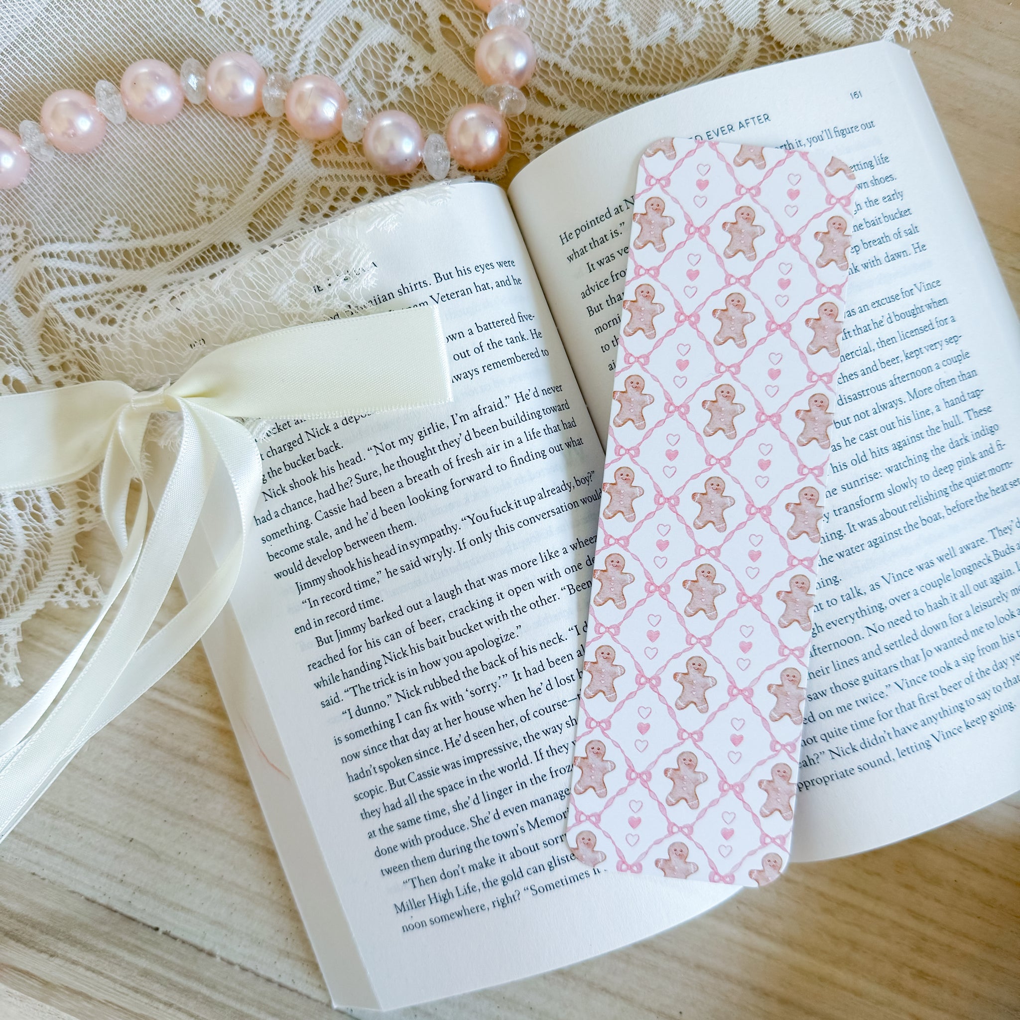 Coquette Gingerbread Bookmark – Lady Lair Booktique